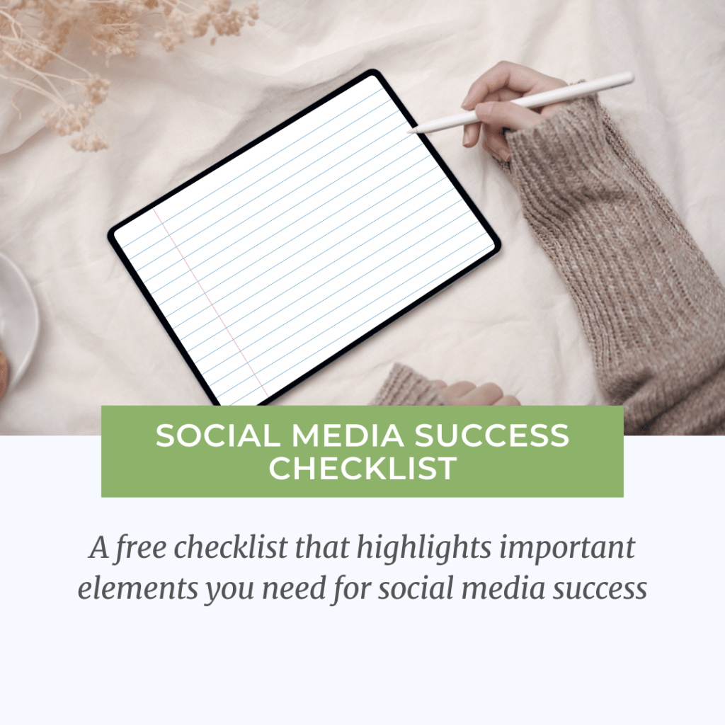 Social Media Success Checklist - Digital Darcy